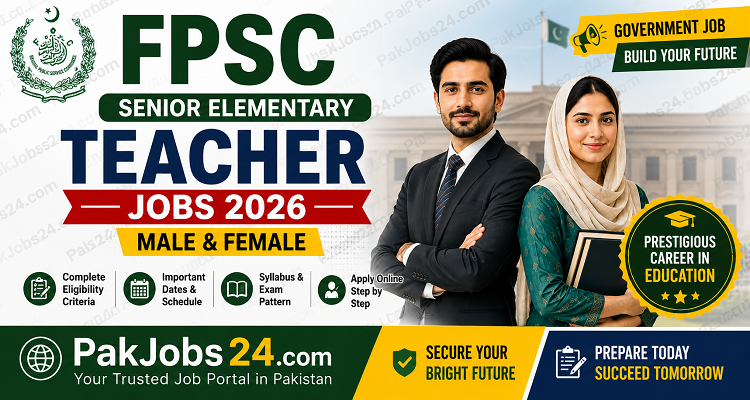FPSC Senior Elementary Teacher Jobs 2026 – Male & Female